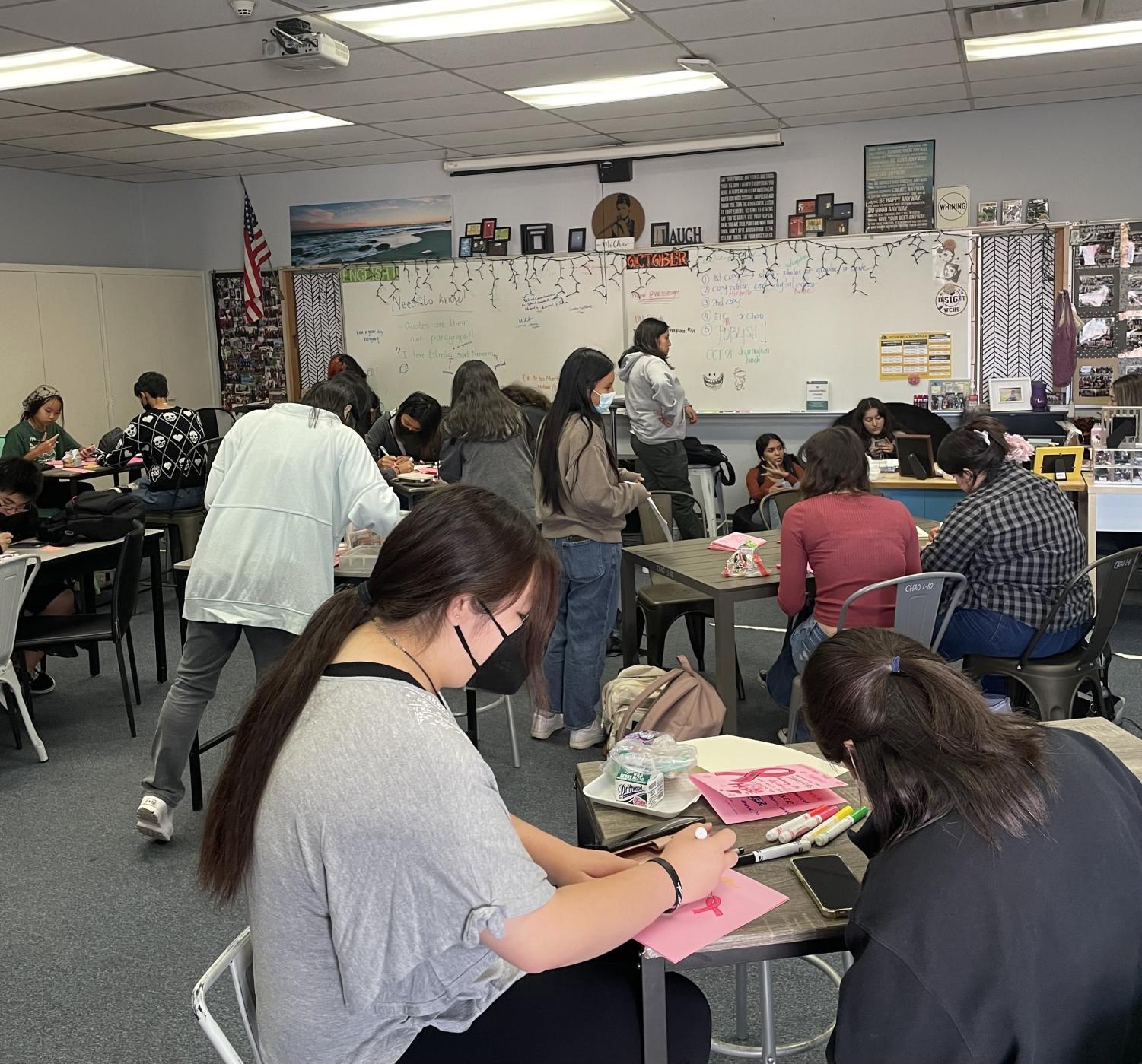 Cure Club and Calligraphy Club collaborate to support cancer patients ...